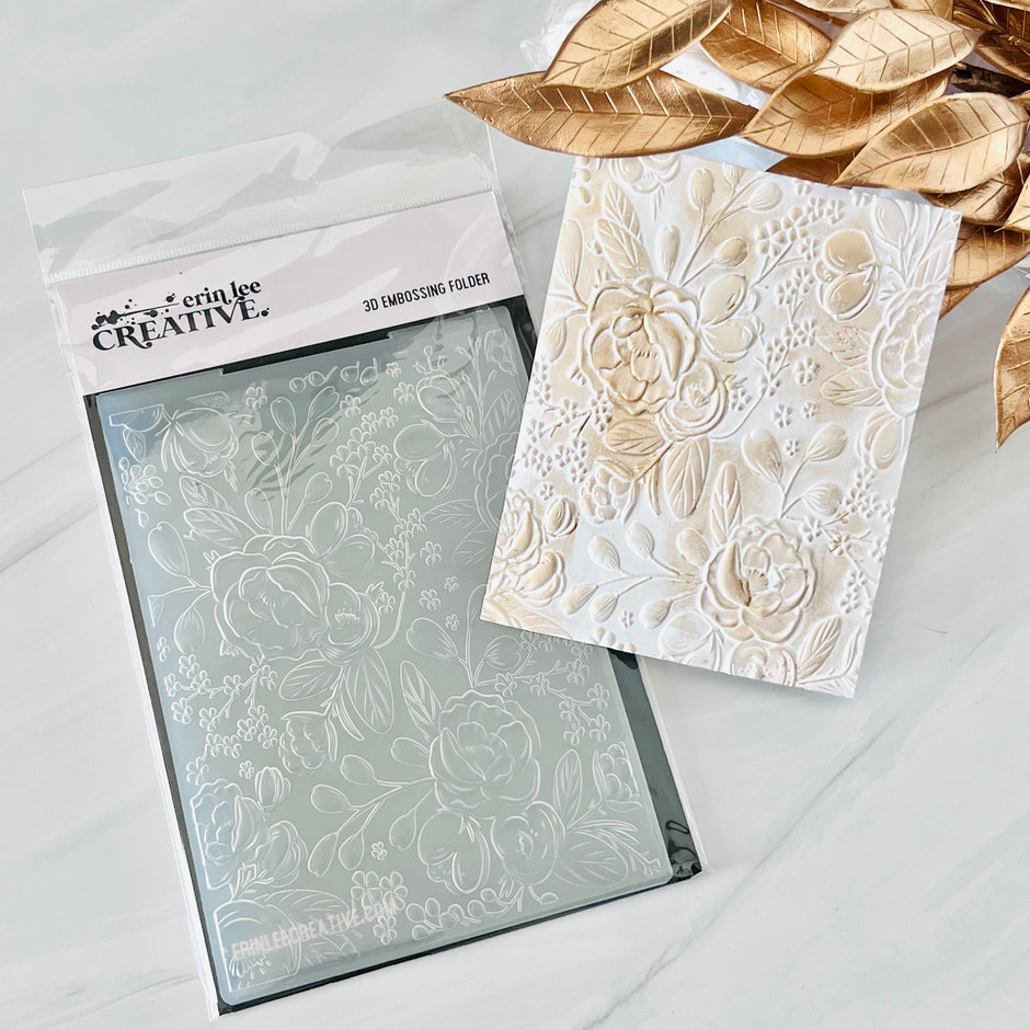 3D Embossing Folders – Erin Lee Creative